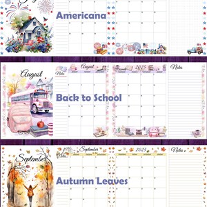 DATED 2025 Full Year Printable Planner for A5, US Letter and Happy ...