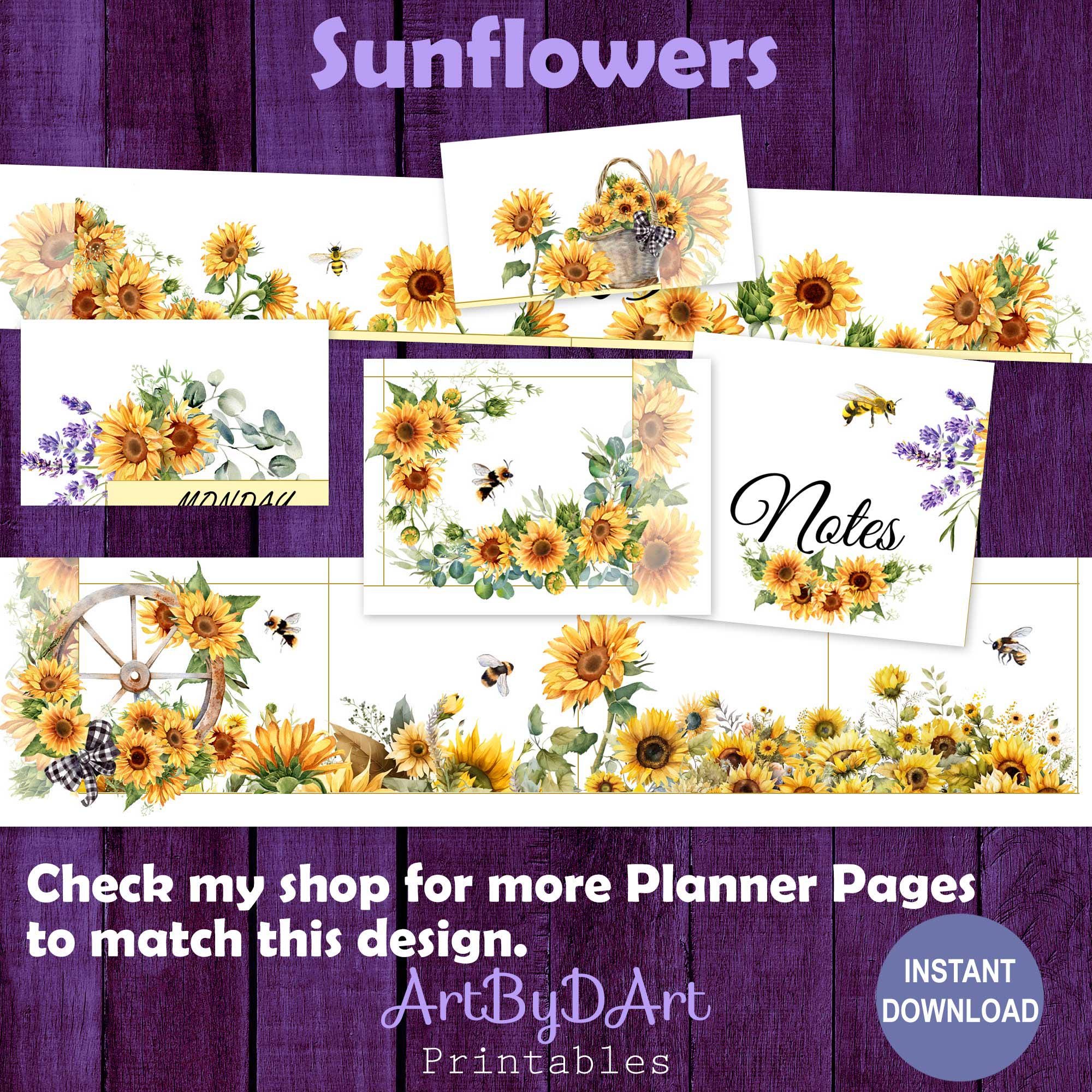 EDITABLE Floral Theme Printable Monthly Calendar for A5, US Letter, and ...