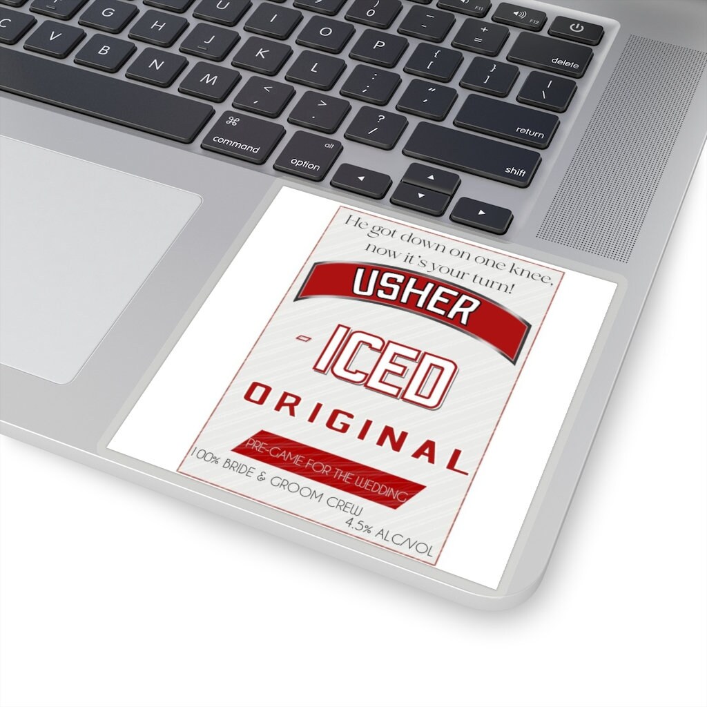 Usher ICED Sticker - Etsy