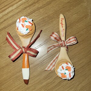 Autumn/fall Wood Spoons, Mini Wood Spoons, Thanksgiving Decor., Tiere ...