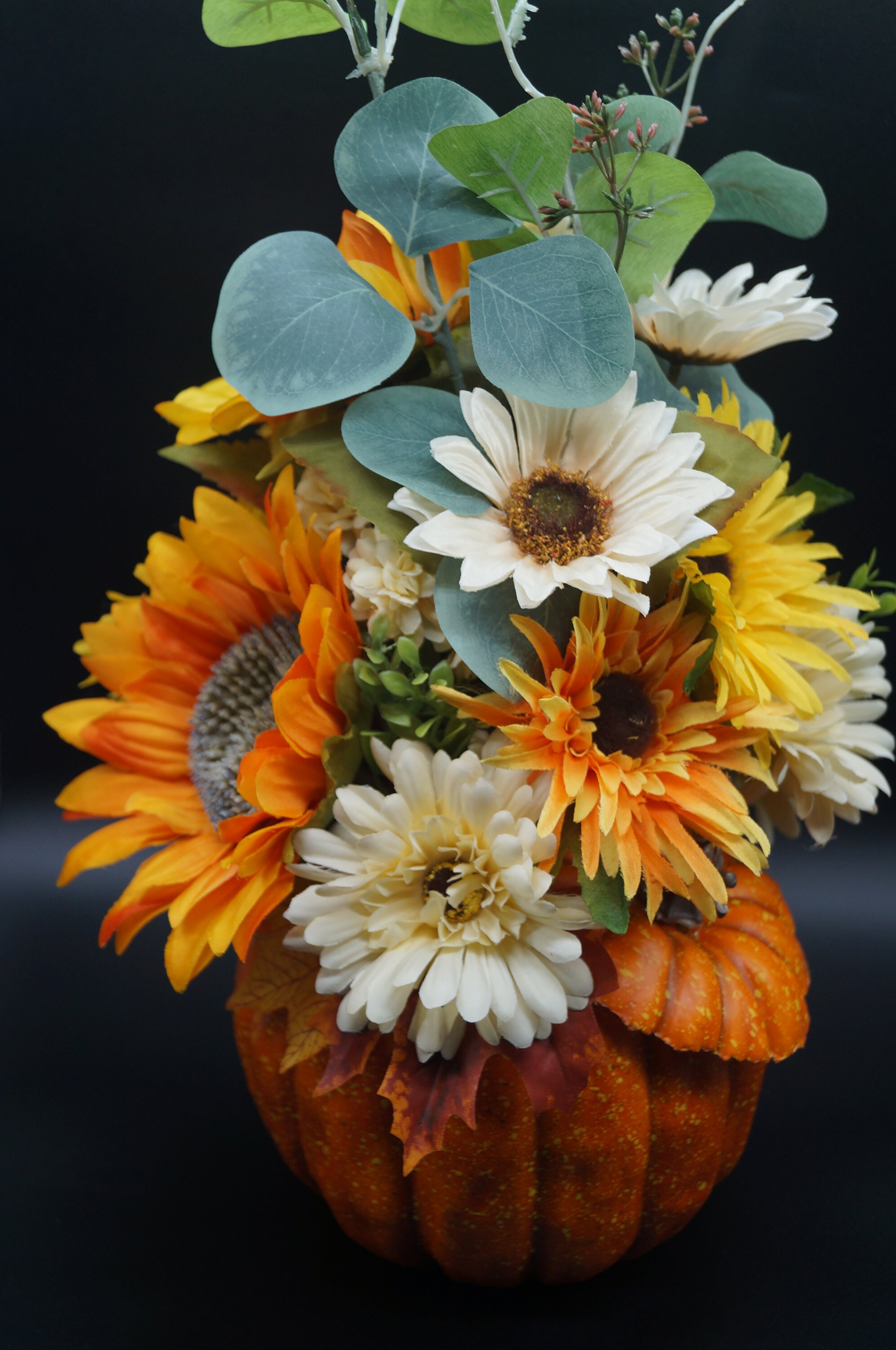 Fall Floral Arrangement Fall Decor Fall Flower Arrangement - Etsy