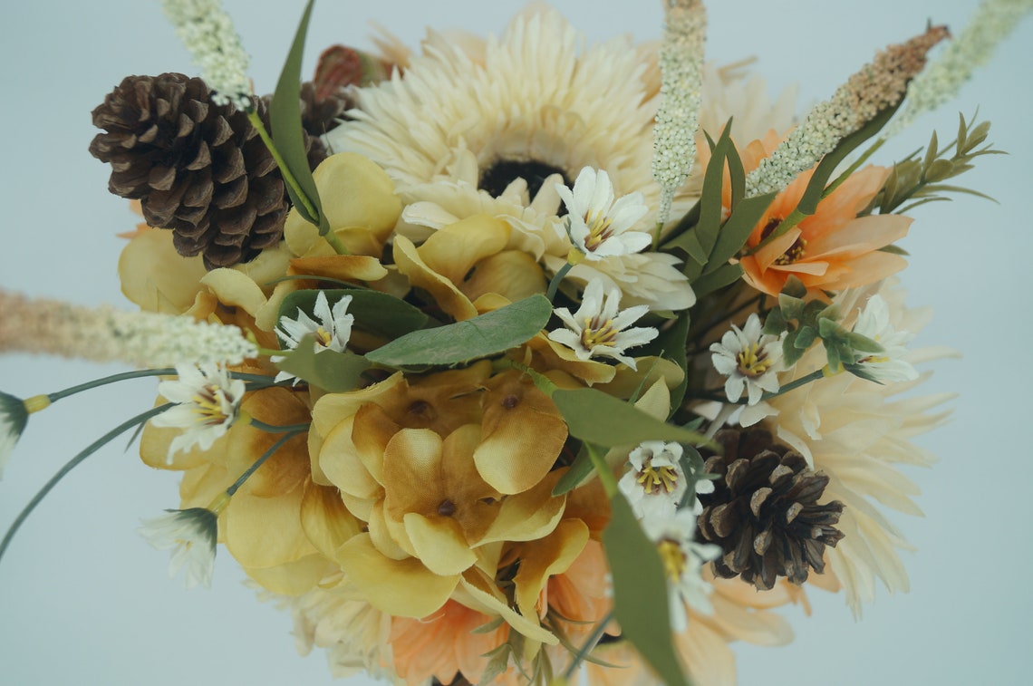 Fall Floral Arrangement, Fall Decor, Fall Flower Arrangement, Autumn ...