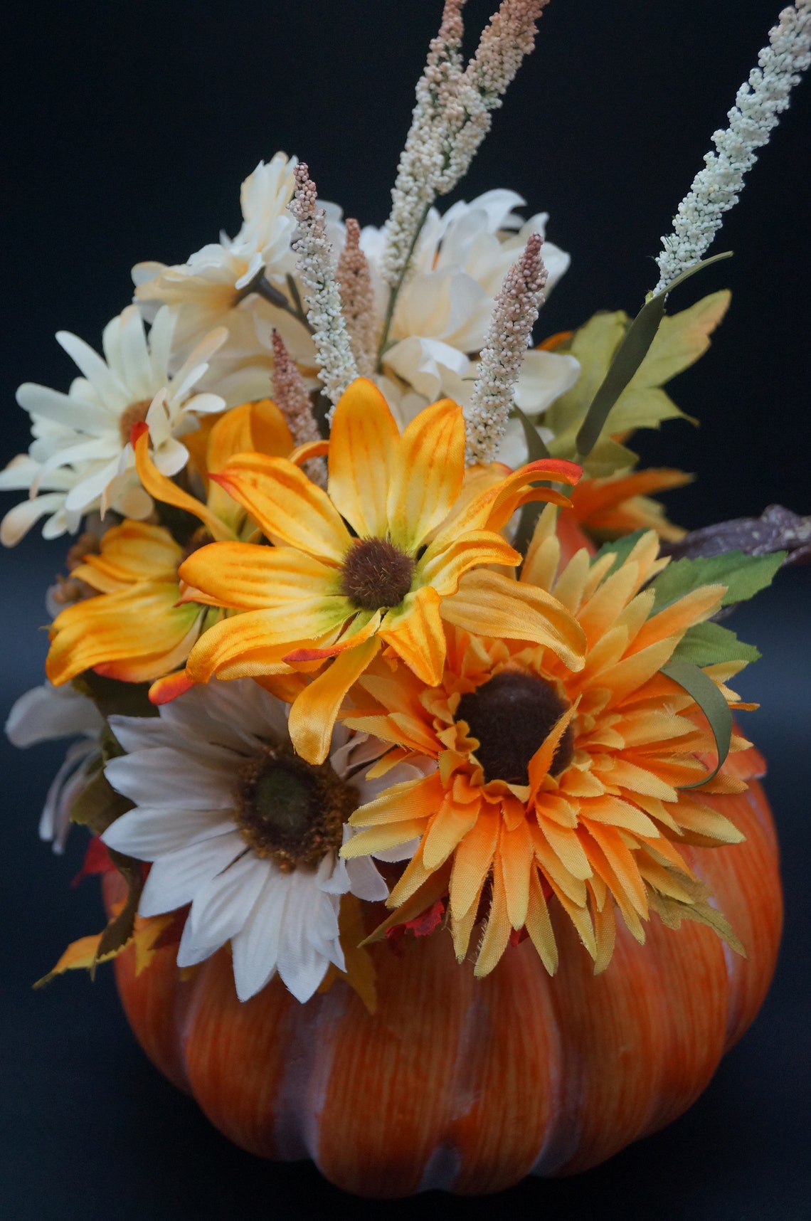 Fall Flower Arrangement Autumn Table Decor Decoration - Etsy
