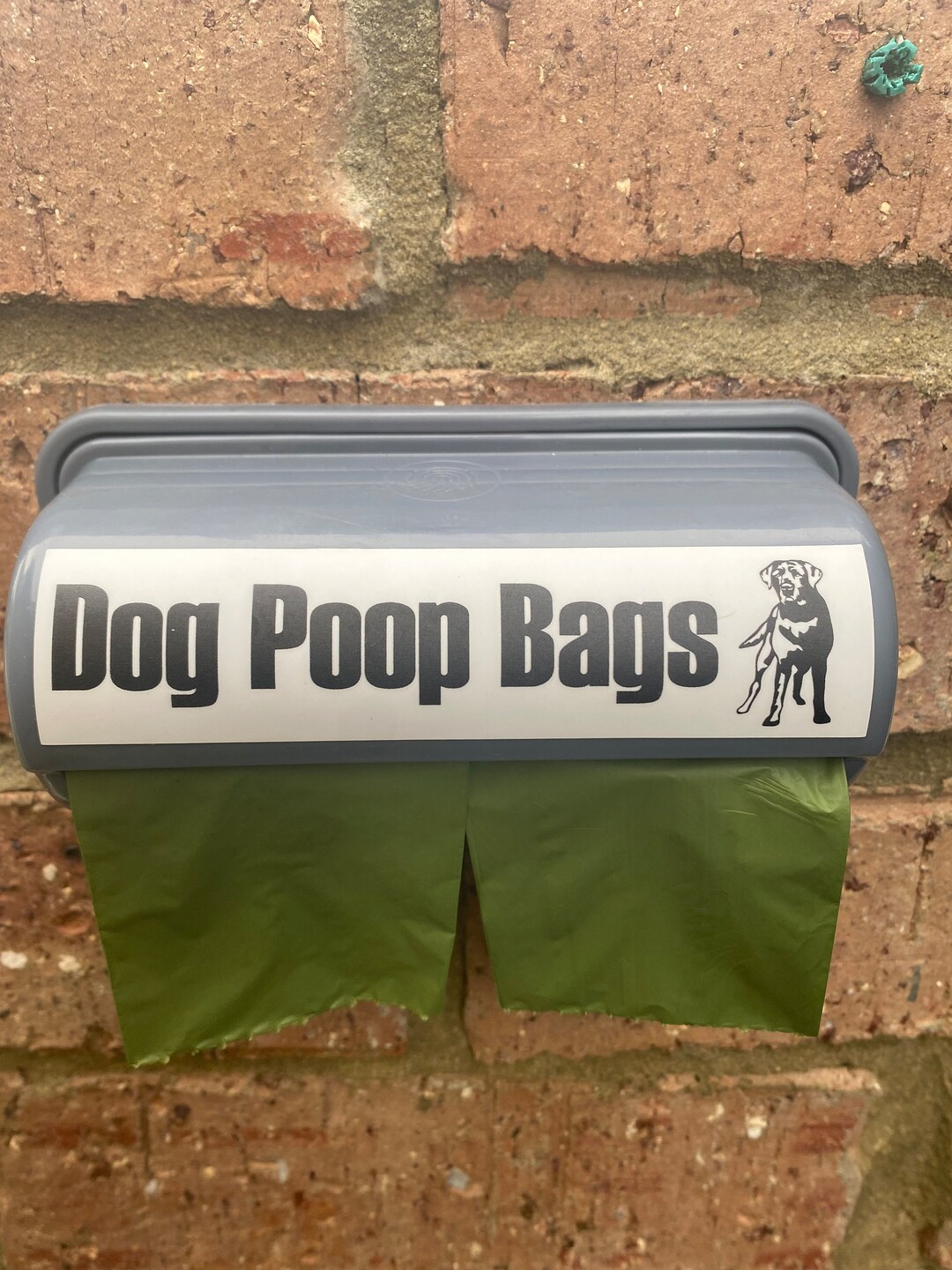 Dog Poop Bag Wall Mounted Dispenser - Etsy