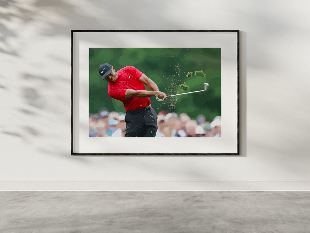 Golf Poster Tiger Woods Legend Golf Poster Tiger Woods Golf Poster USA ...