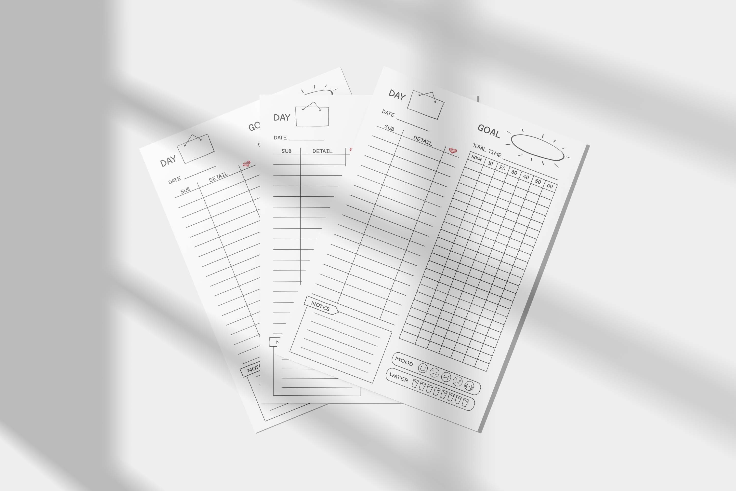 Korean Study Planner Planner Printable Study Planner - Etsy