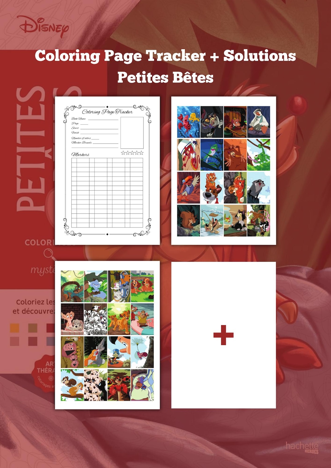 Coloring Page Tracker - Solution Petites Bêtes - Coloring Tracker ...