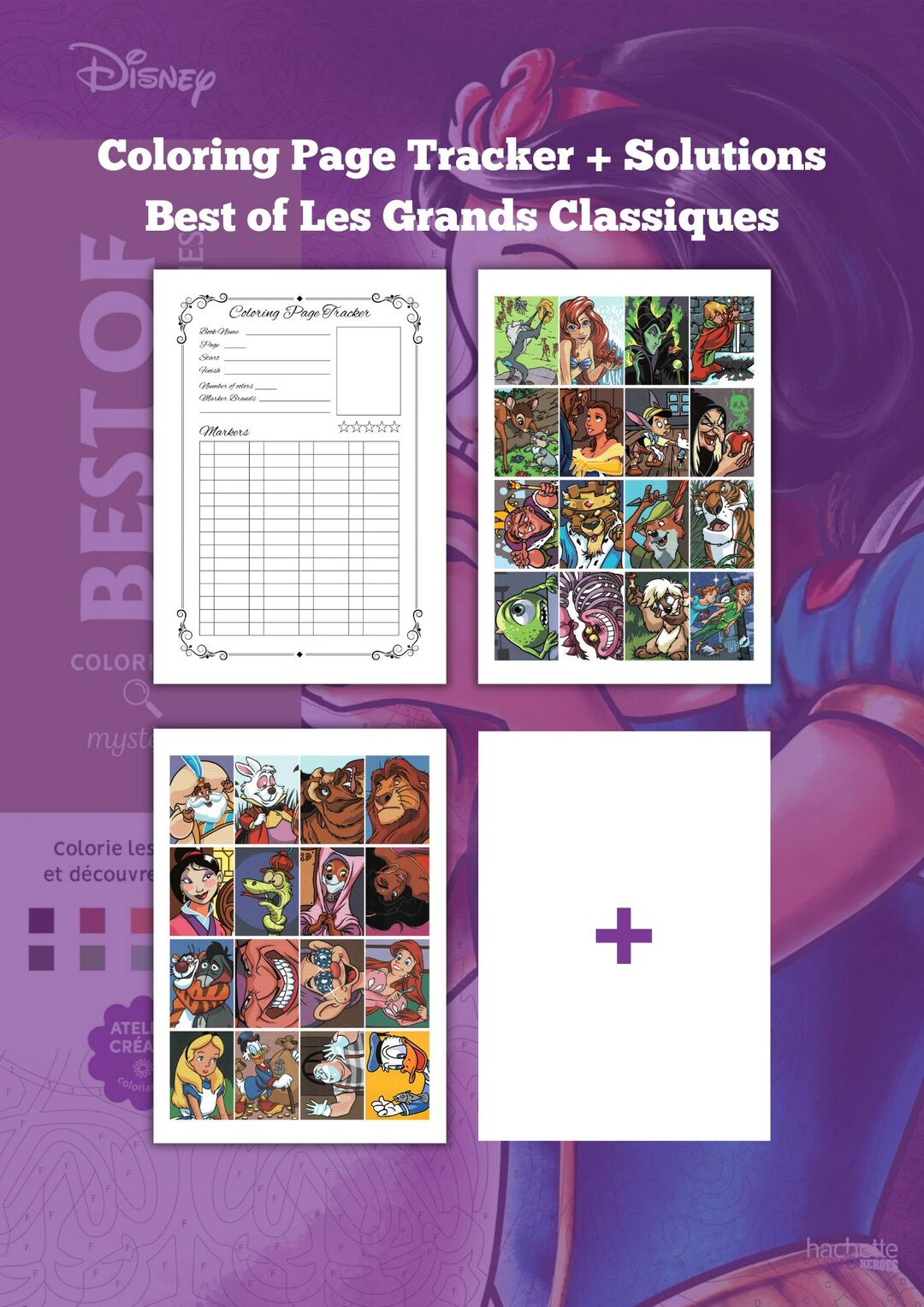 Coloring Page Tracker - Solution Best of Les Grands Classiques ...