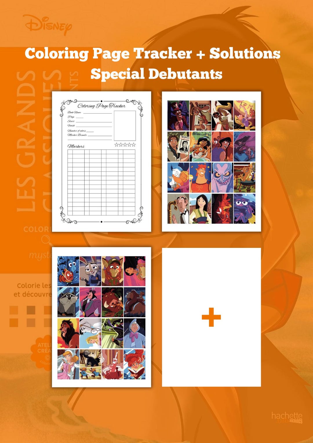 Disney Coloring Page Tracker - Solution Special Debutants - Coloring ...