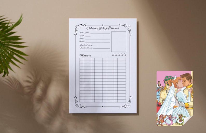 Coloring Page Tracker - Solution Love Stories - Coloring Tracker ...
