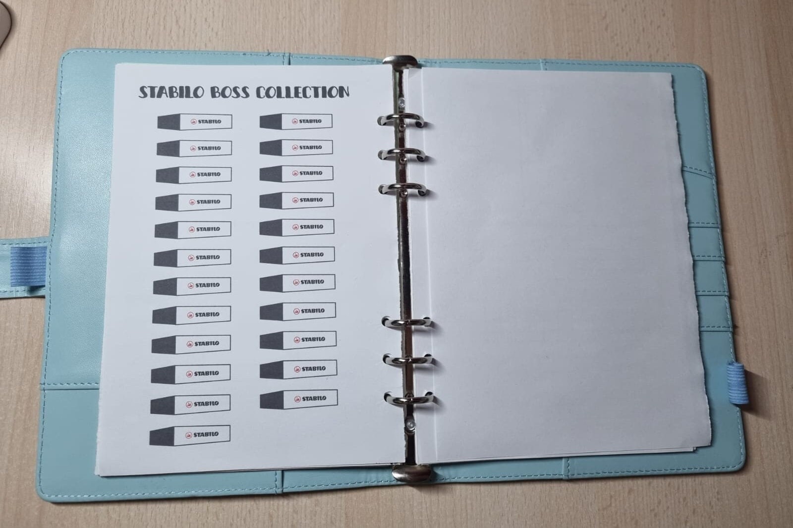 Stabilo Boss Swatches Stabilo Marker Swatch Color Chart - Etsy