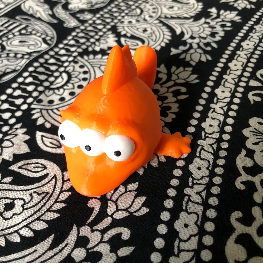 Blinky Fish - the 3 Eyed Fish - 4 Different Sizes Available - Etsy