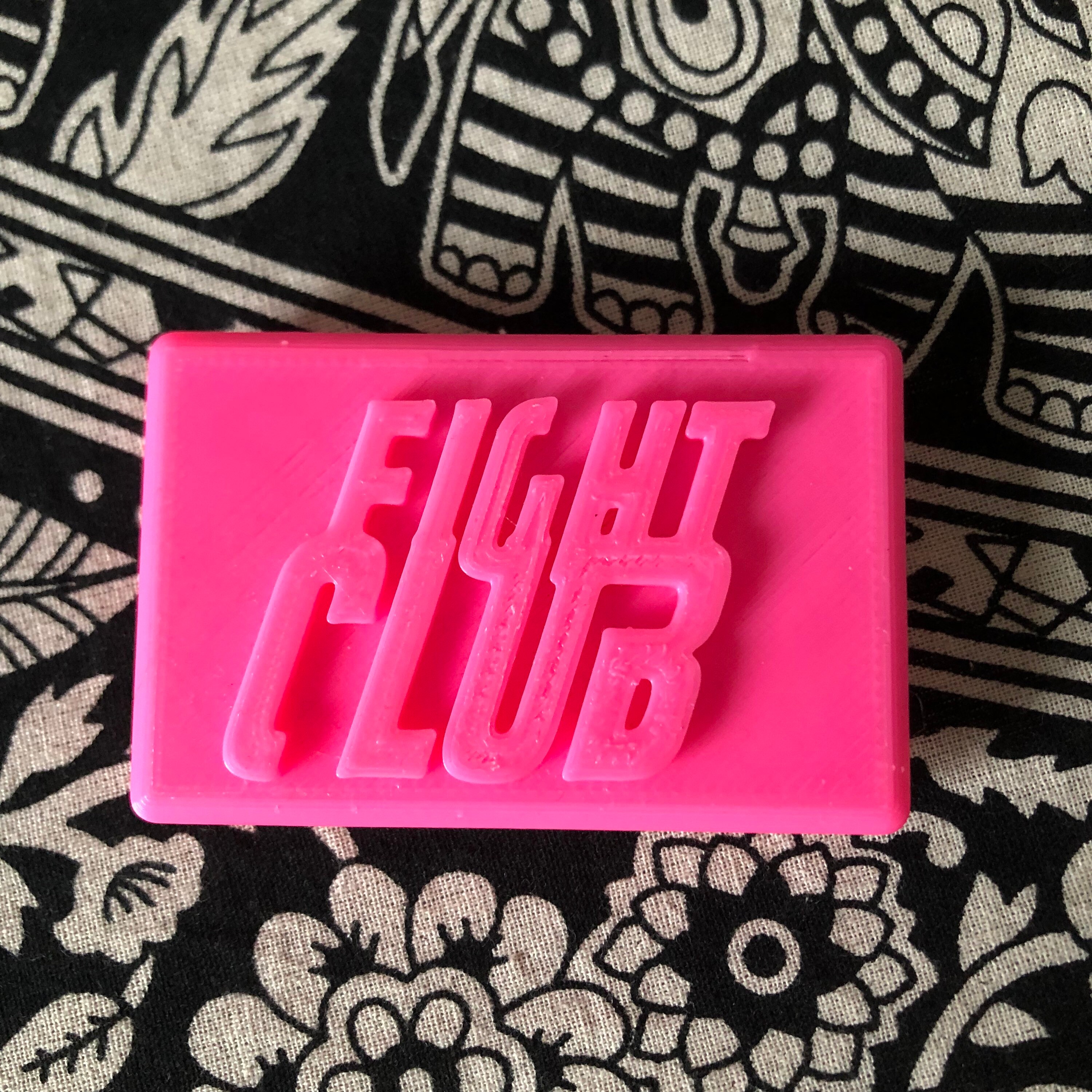 3D Printed Fight Club Soap Prop Also Available as a Fridge - Etsy UK