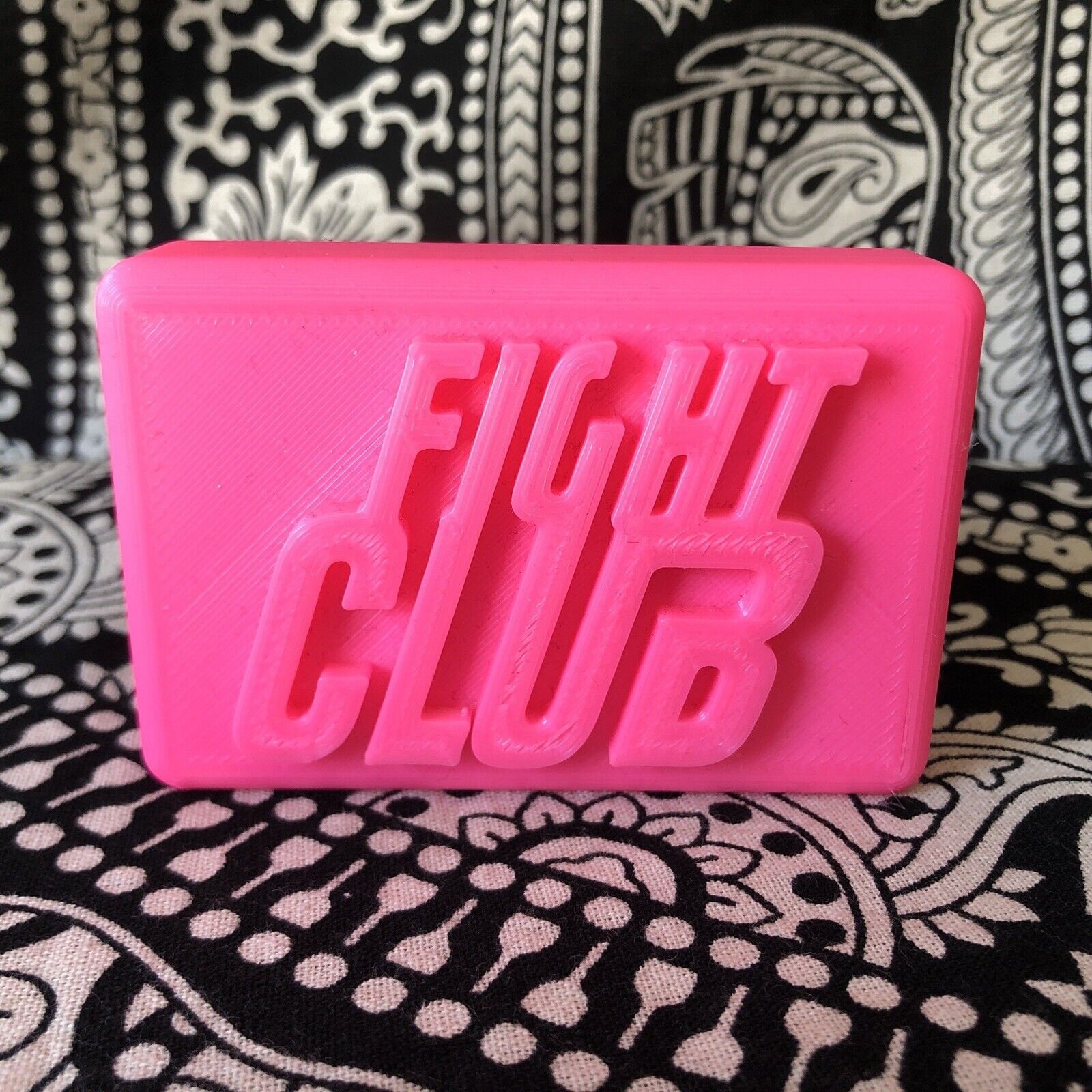 3D Printed Fight Club Soap | Movie Prop Replica, Halloween Decor - Etsy