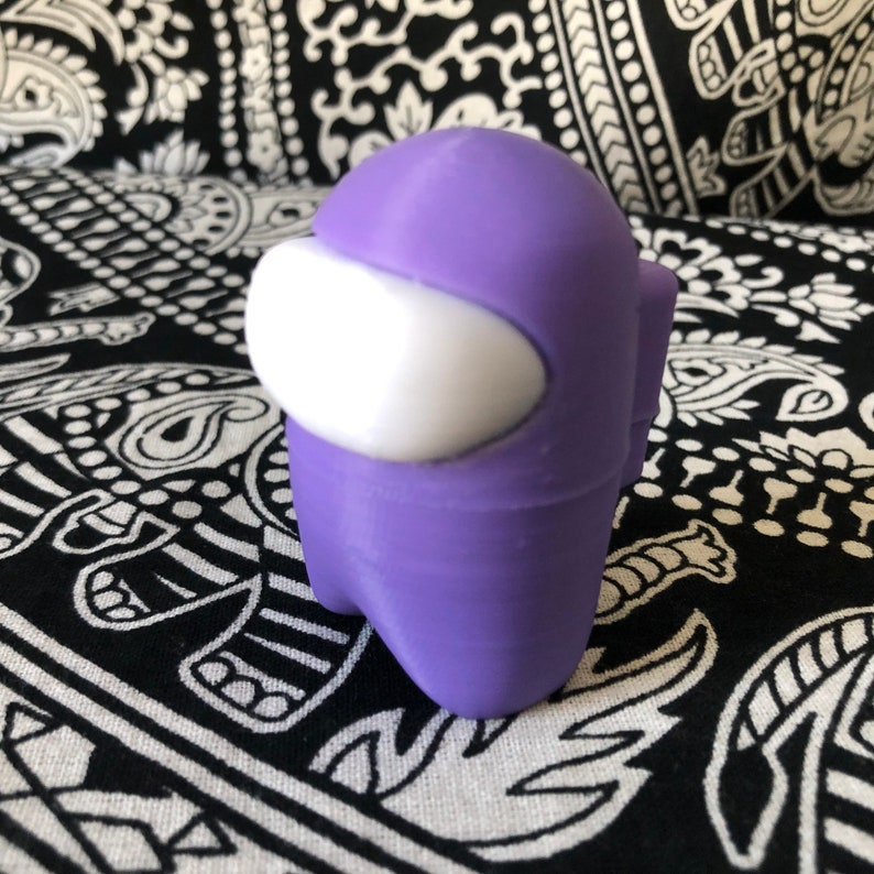 Among Us Crewmate Toy 3D Printed Fan Art Sus Impostor - Etsy