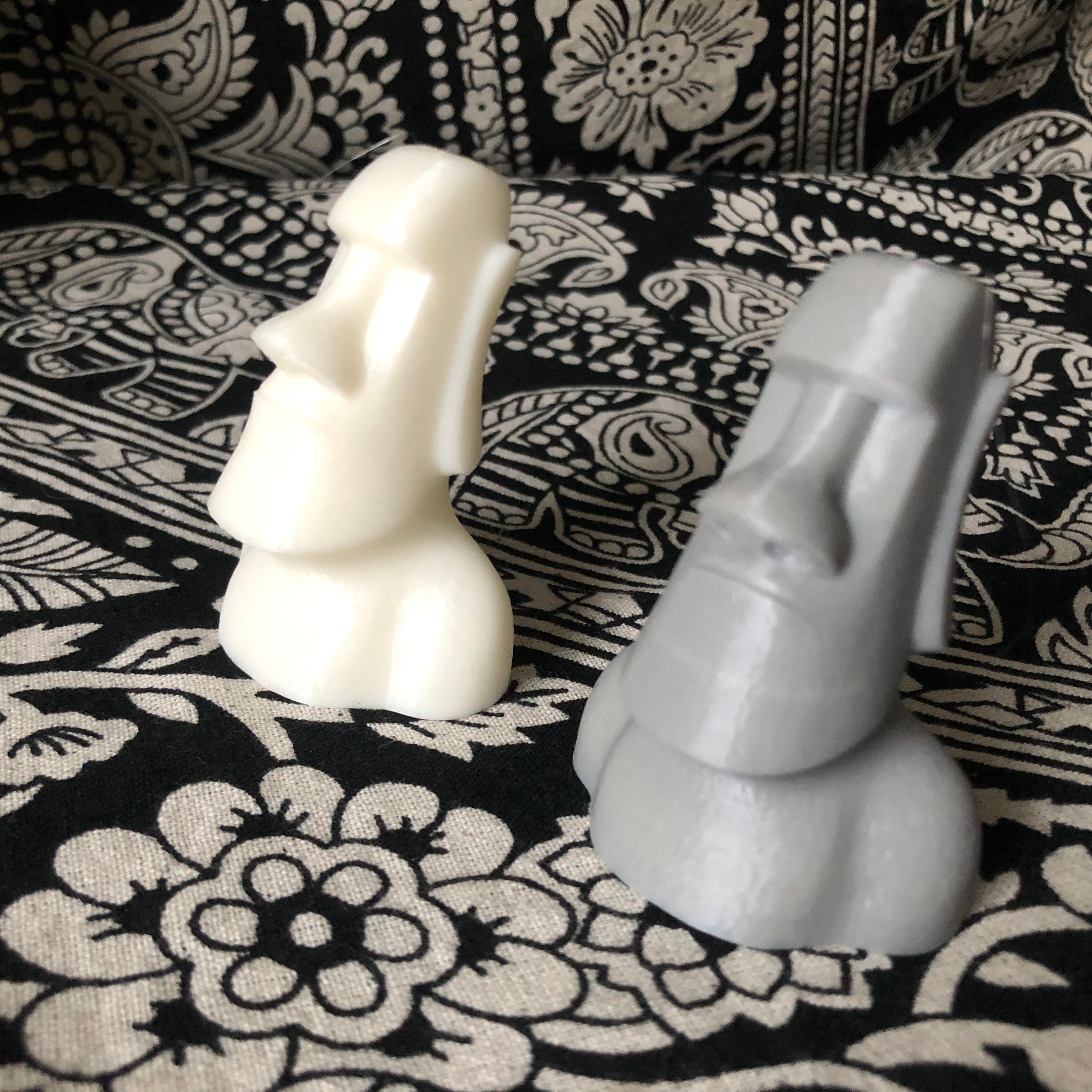 Easter Island Moai Head Repica Model 3D Printed Various Sizes and ...