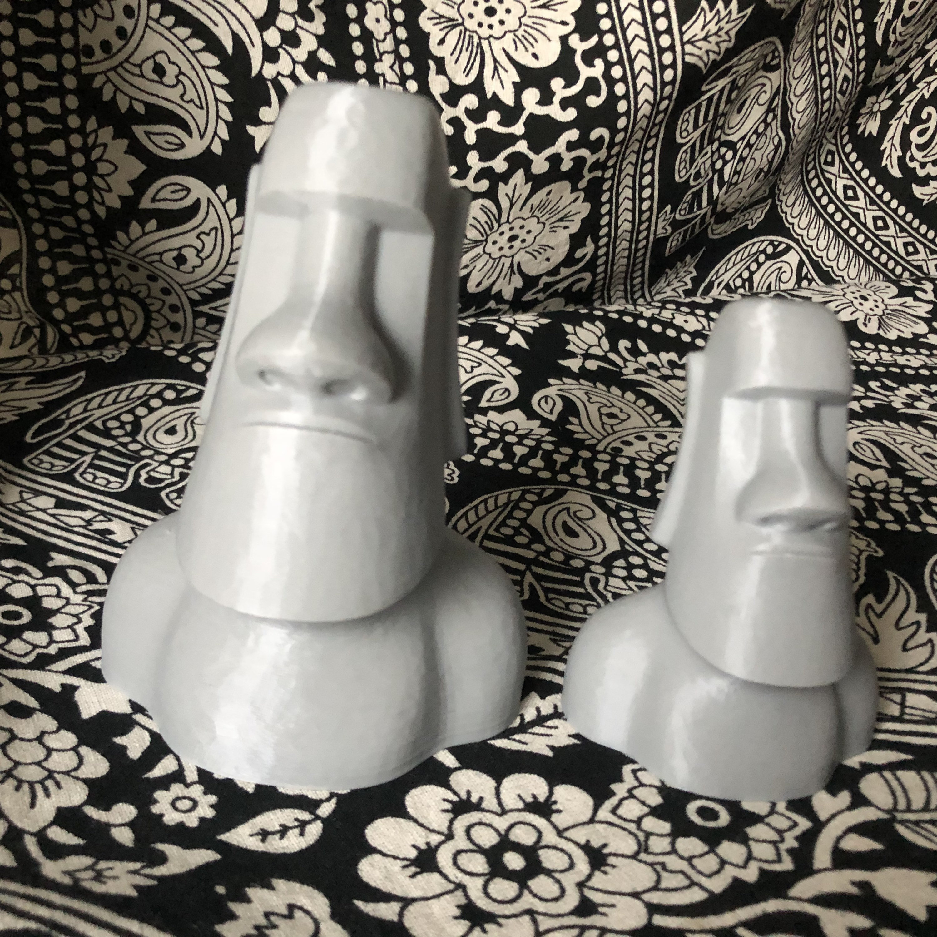 Easter Island Moai Head Repica Model 3D Printed Various Sizes and ...