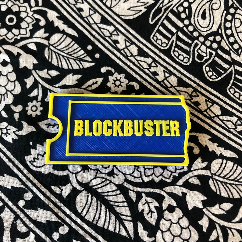Blockbuster Video Logo Retro 90s Tribute Cult VHS DVD - Etsy