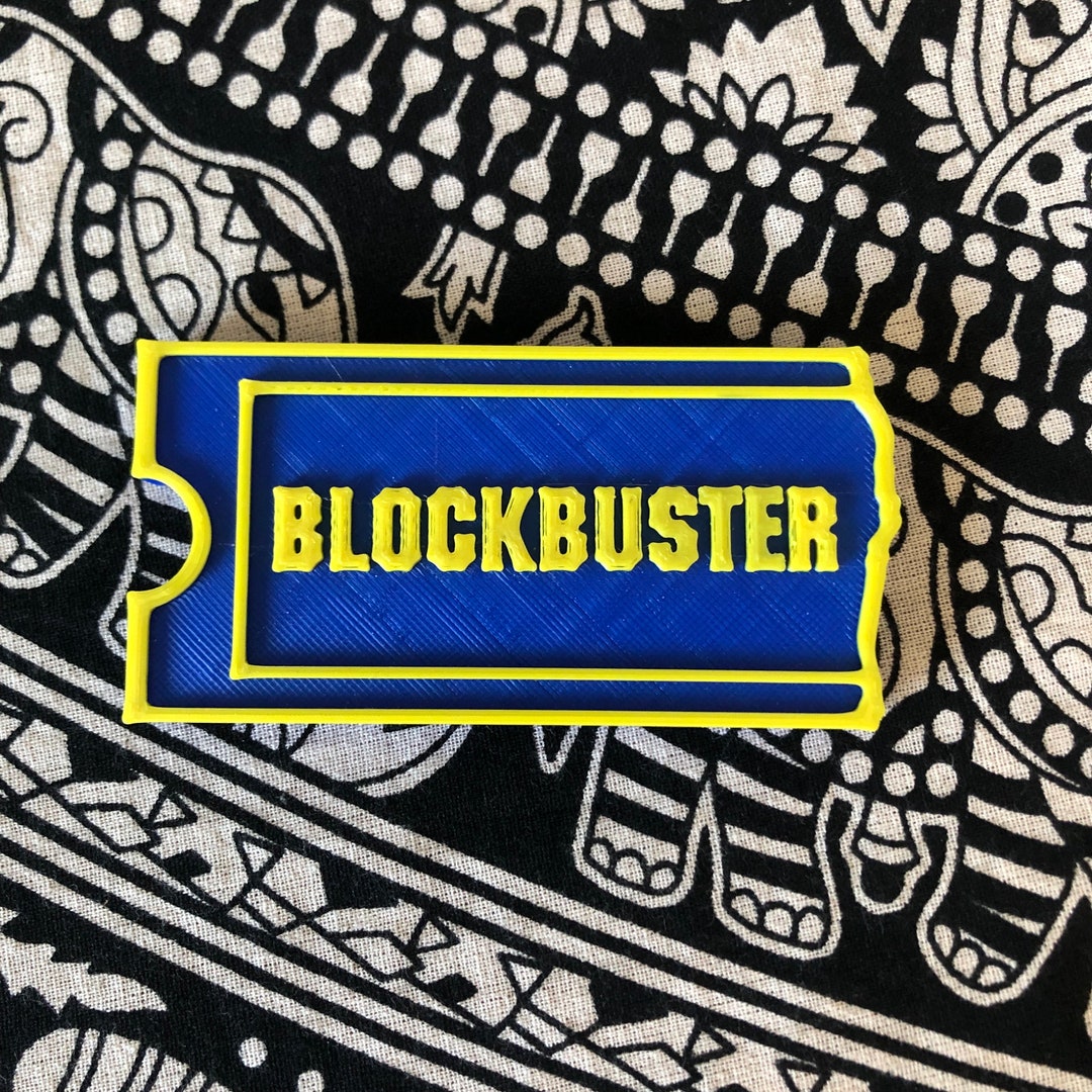 Blockbuster Video Logo Retro 90s Tribute Cult VHS DVD - Etsy