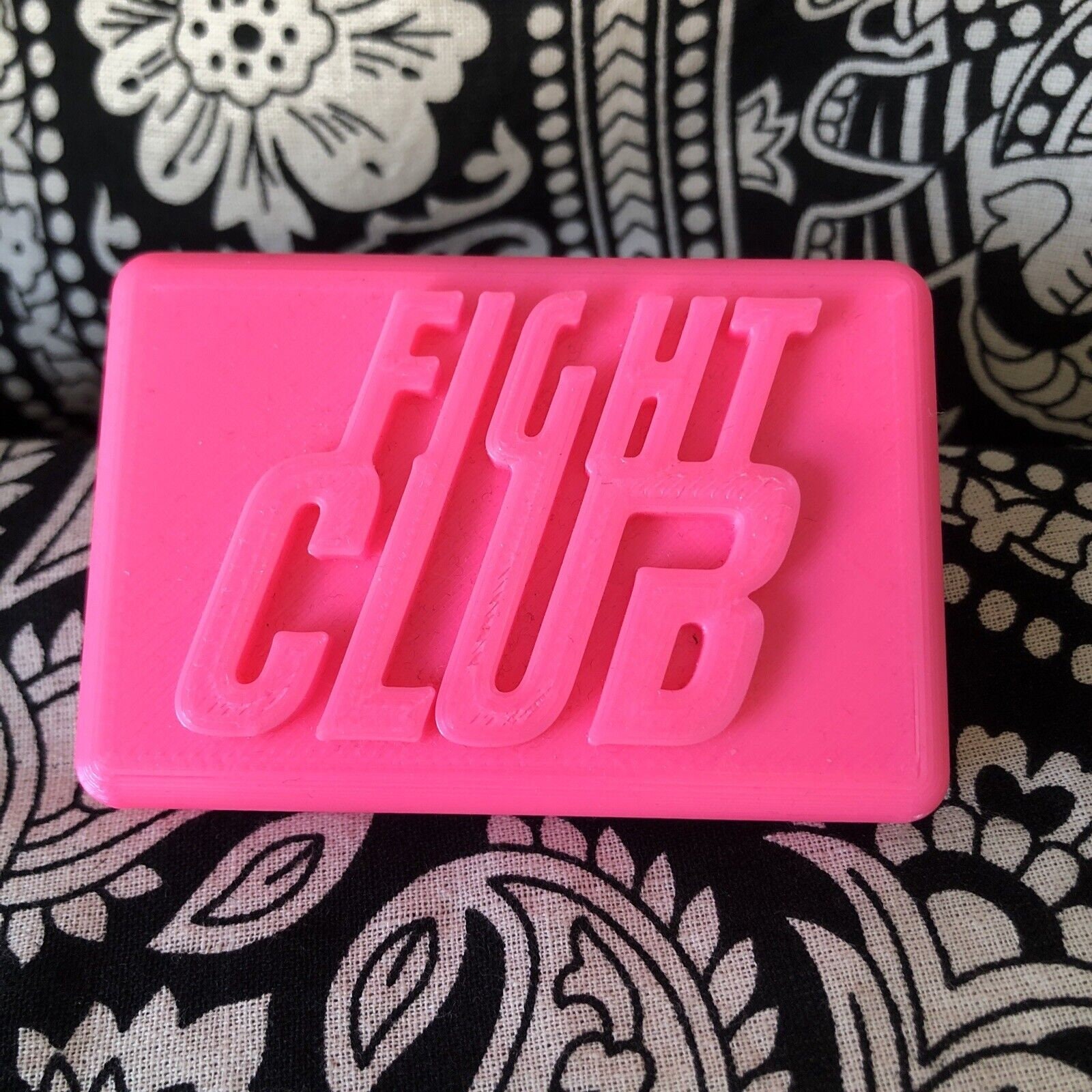 3D Printed Fight Club Soap Prop Also Available as a Fridge - Etsy