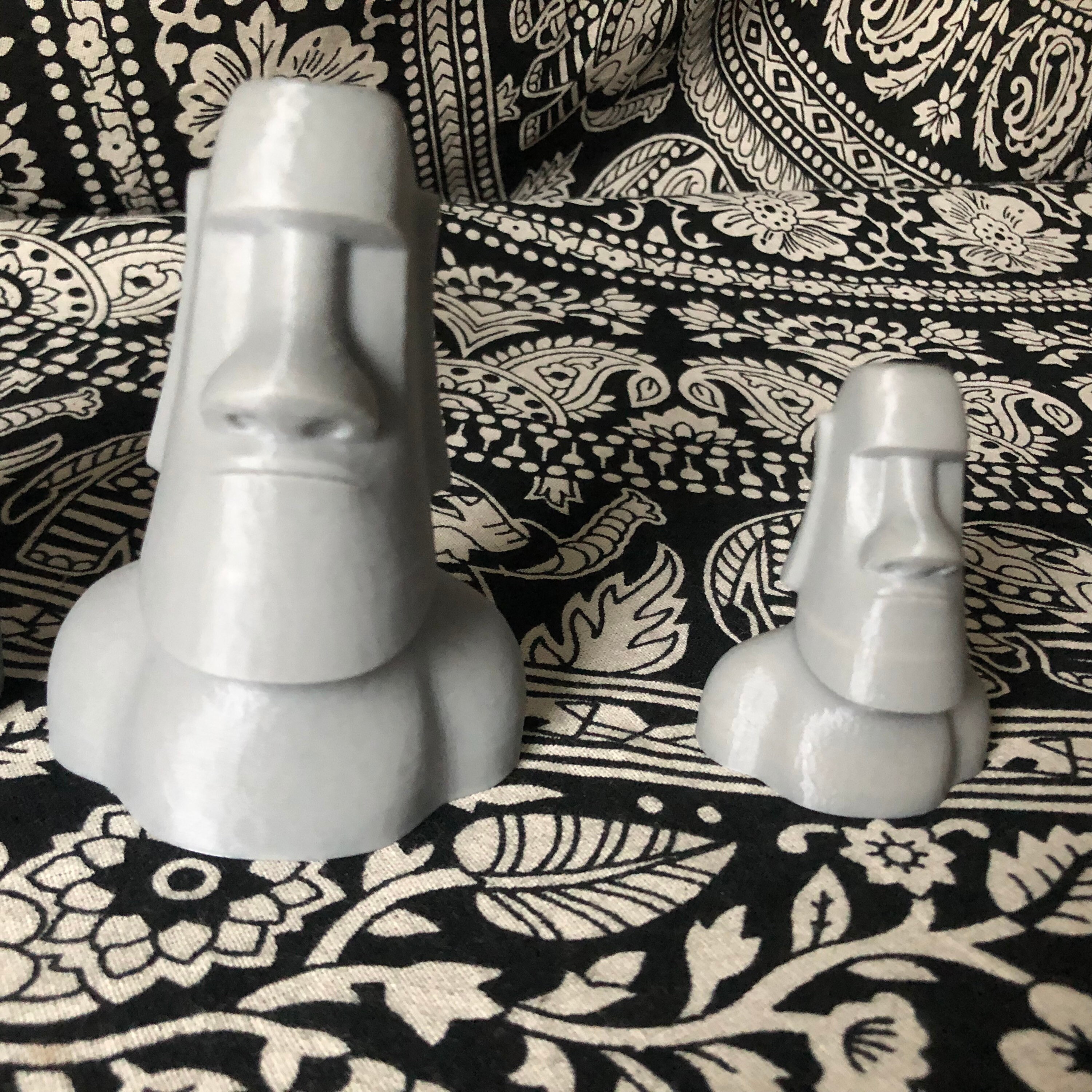 Easter Island Moai Head Repica Model 3D Printed Various Sizes and ...