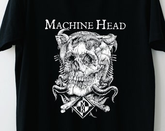 Vintage Machine Head Shirt - Etsy