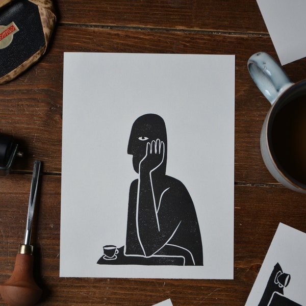 Linocuts - Etsy