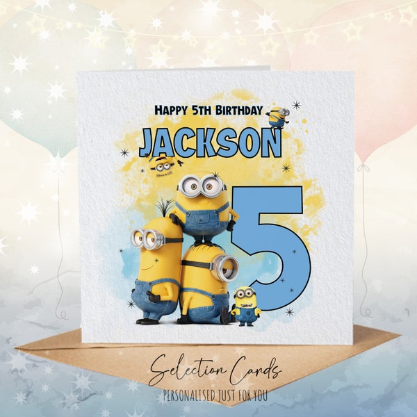 Minions Sister Card - Etsy