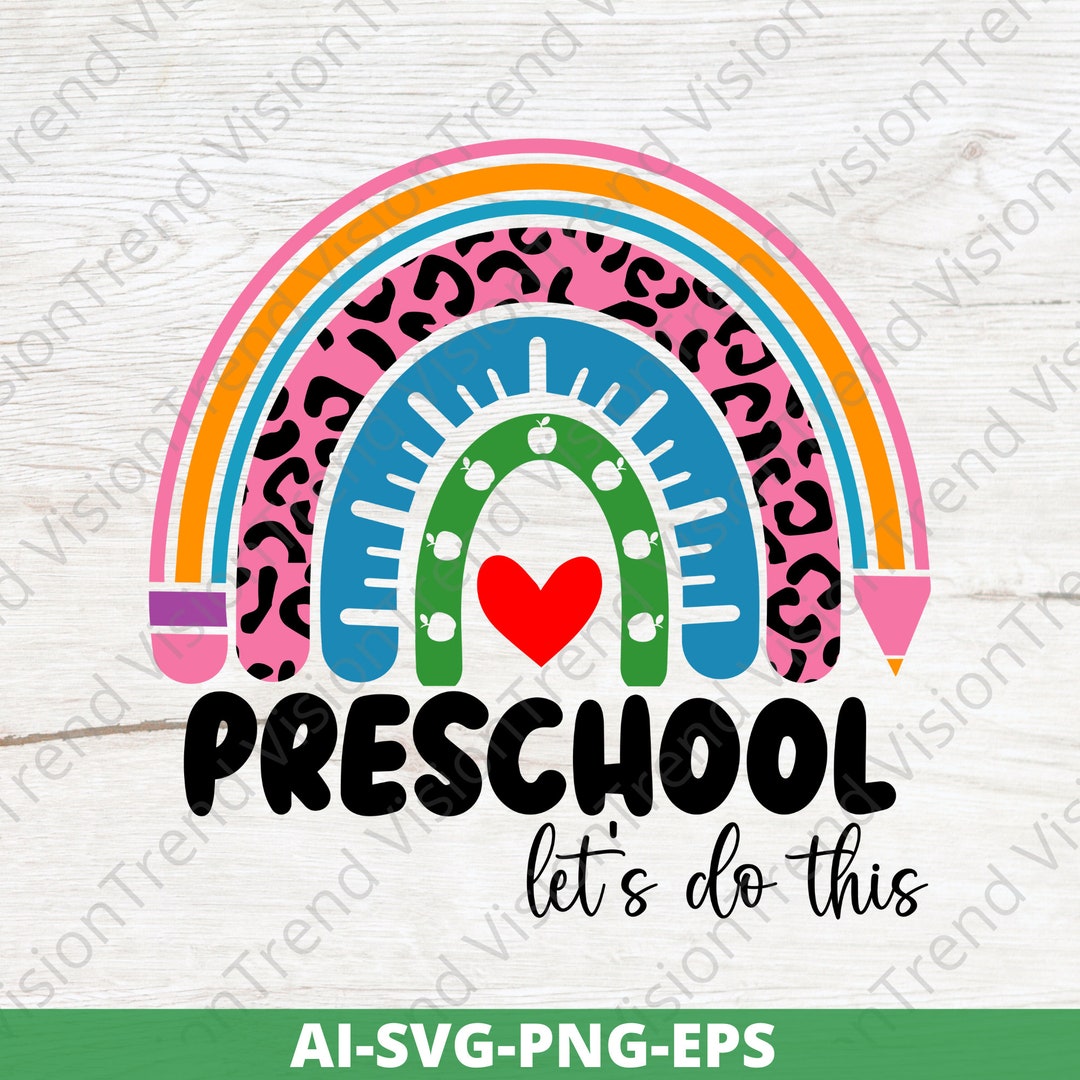 Let's Do This School Grade PNG SVG, Preschool Lets Do This Png Svg ...