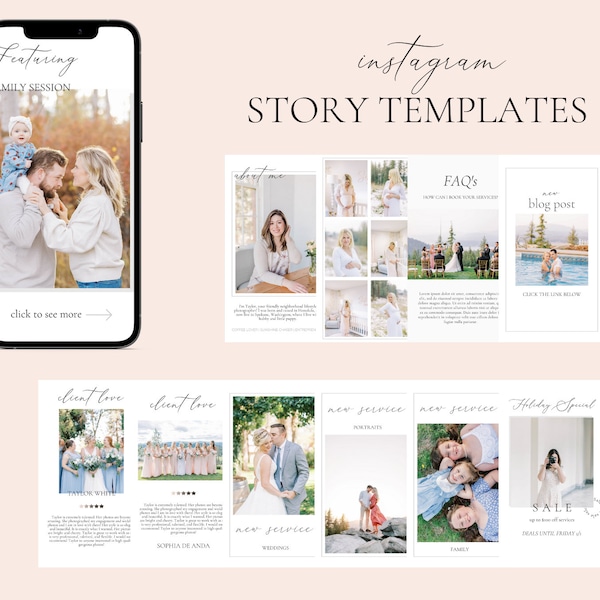 Family Photography Welcome & Style Guide, Photography Guide Canva ...