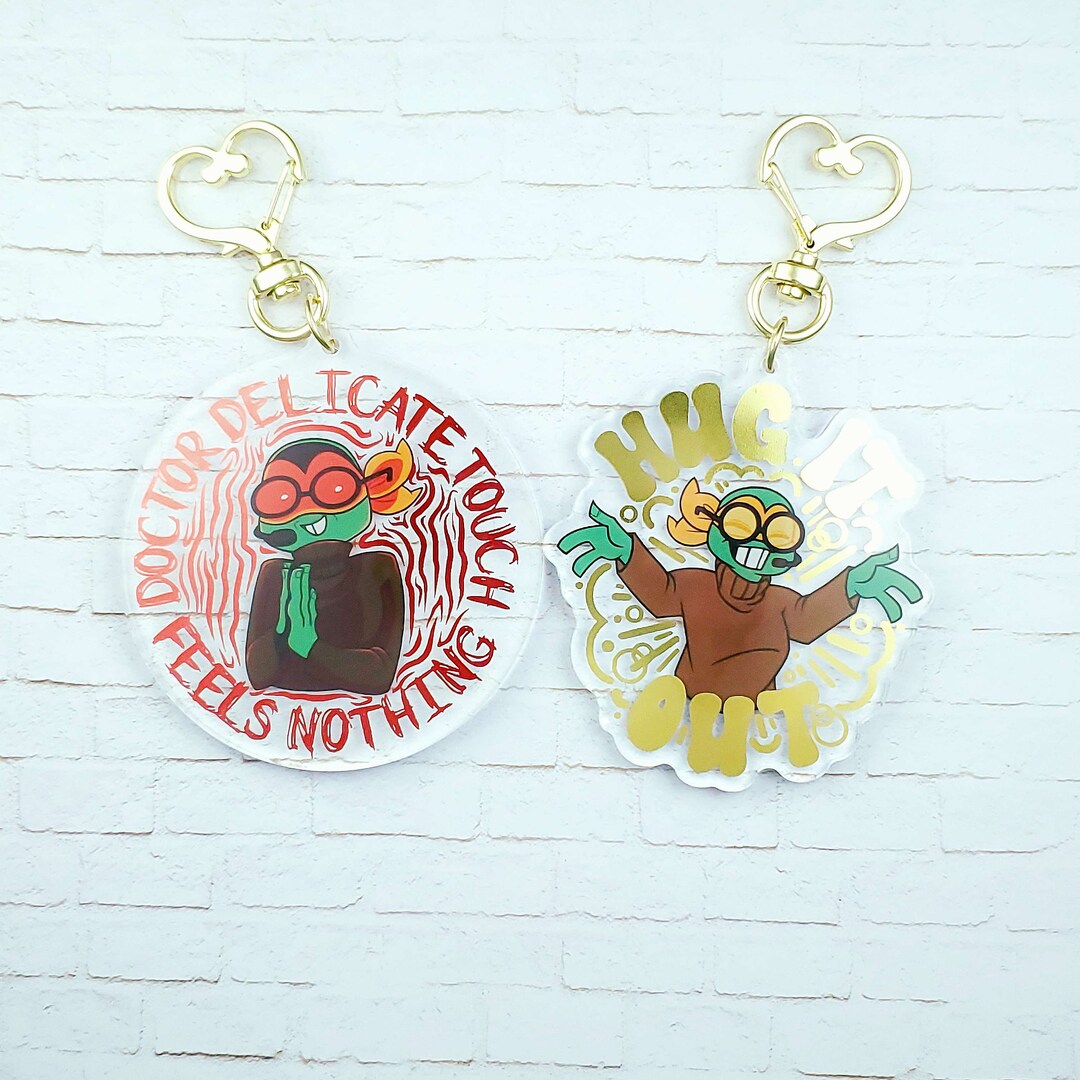 Dr. M Acrylic Keychain Charm - Etsy