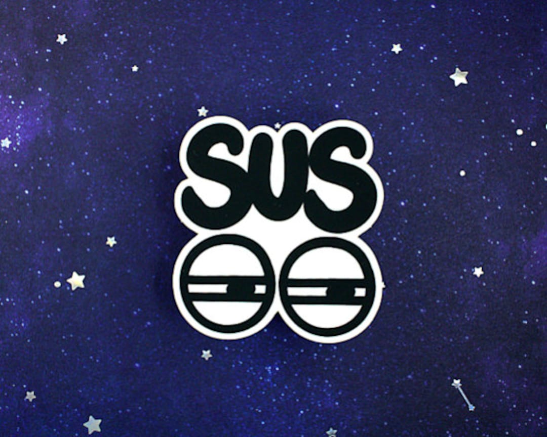 SUS Eyes | Vinyl Matte Waterproof Stickers Laptop Phone Scrapbook Decal ...