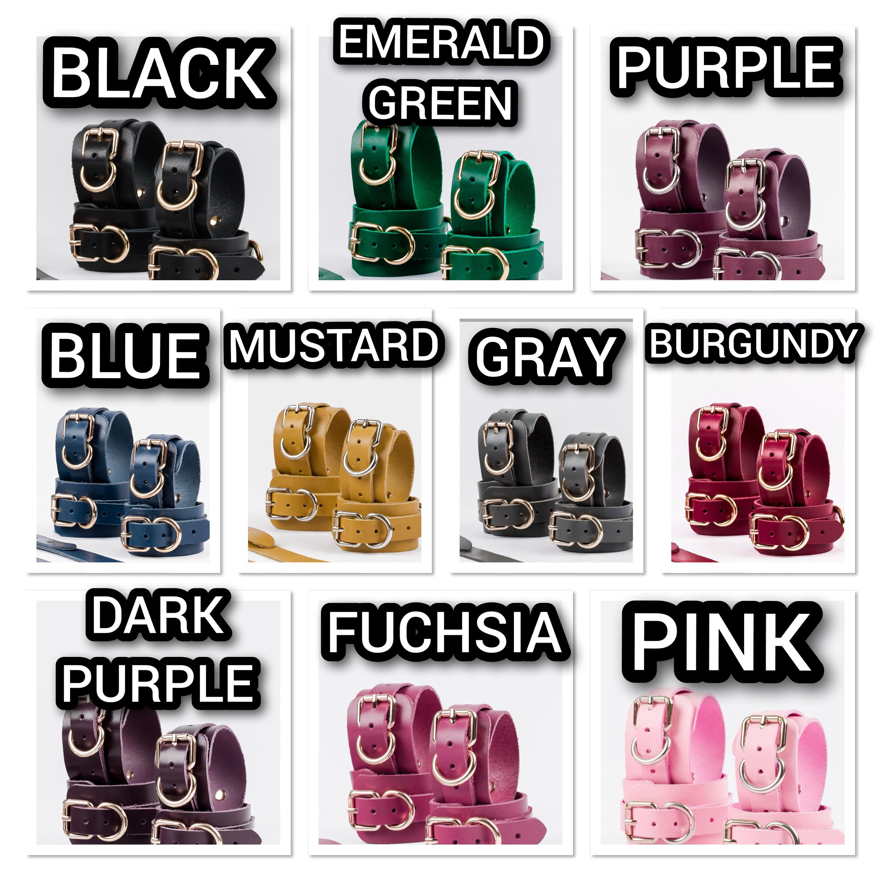 Y-hogtie Connector – Italian Leather, Multiple Colors & Hardware ...