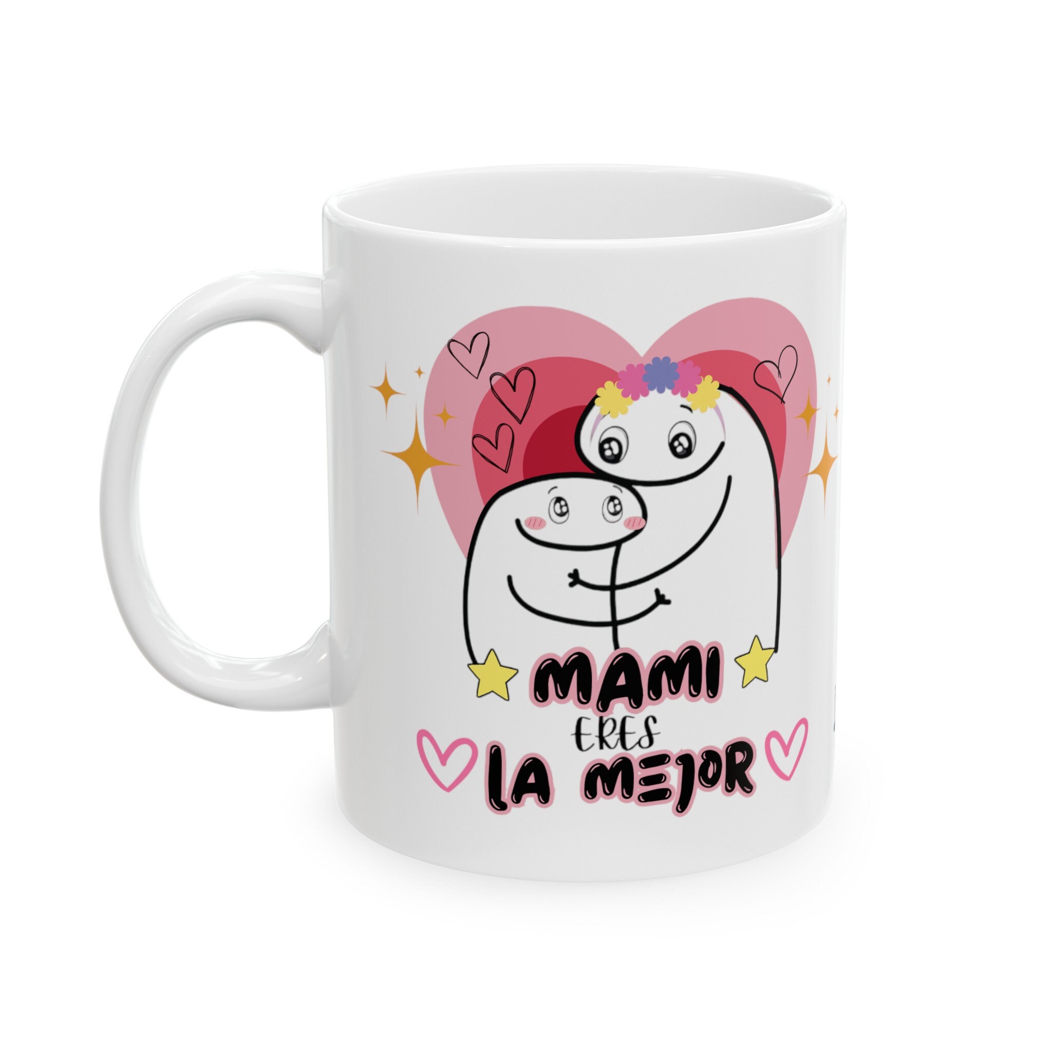 Flork Mami Eres La Mejor Taza Para Mamá Mom Mug Gift for Her Ceramic ...