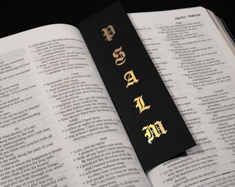 Bible Bookmark How to Read Your Bible Gold Foil Christian - Etsy