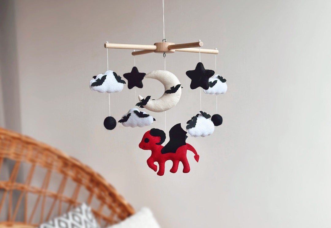 Jersey Devil Baby Mobile, Cryptid Nursery Mobile, Cryptozoology Baby ...
