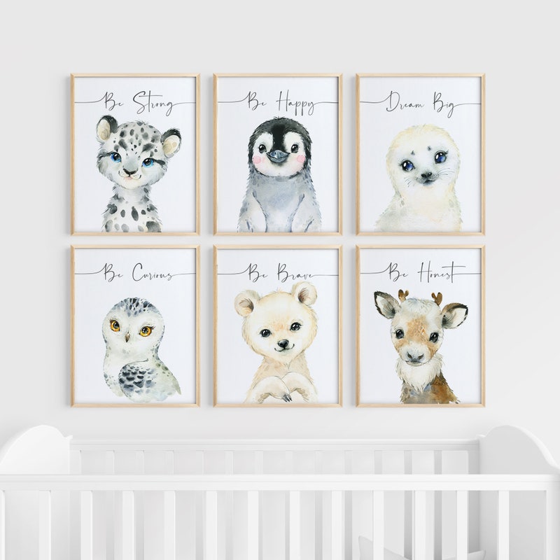 Baby Animal Art - Etsy