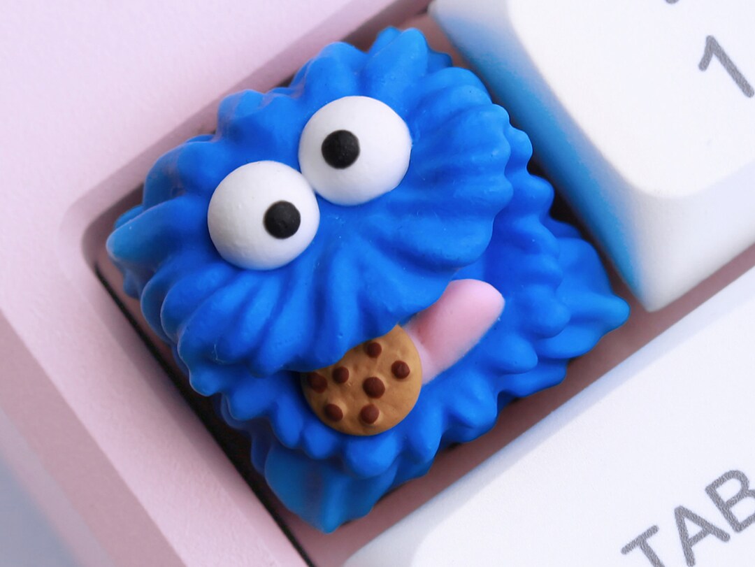 Cute Monster Keycap Artisan Keycap for Cherry MX Keycap Mechanical ...