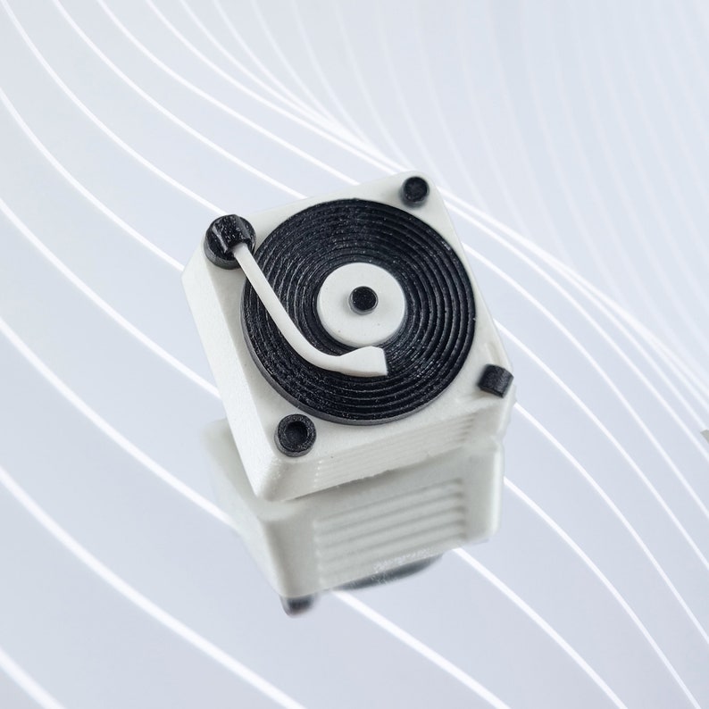 Handmade Record Player Artisan Keycaps for Cherry MX Keycap Mechanical ...