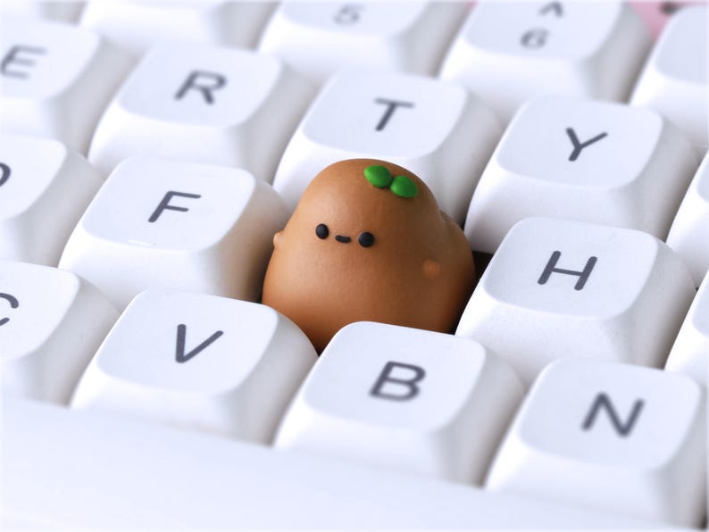 Tato (potato) Keycap - Artisan Keycap for Cherry MX Keycap Mechanical ...