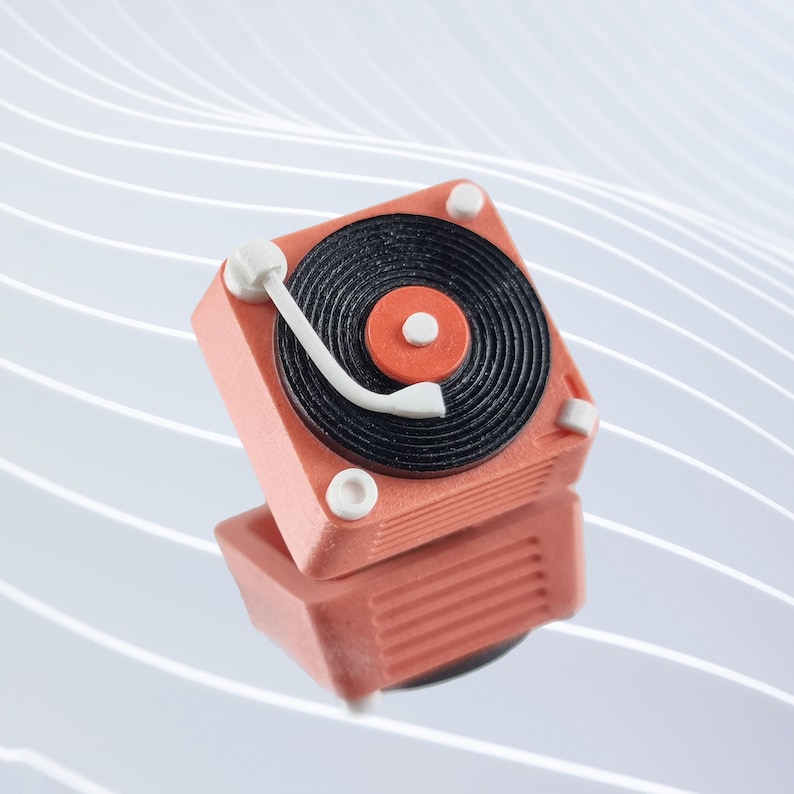 Handmade Record Player Keycap Artisan Keycaps for Cherry MX - Etsy