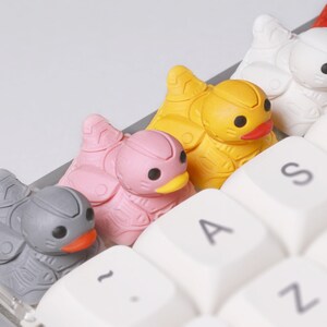 Mechaduck - Duckey Duck Artisan Keycap for Cherry MX Keycap Mechanical ...