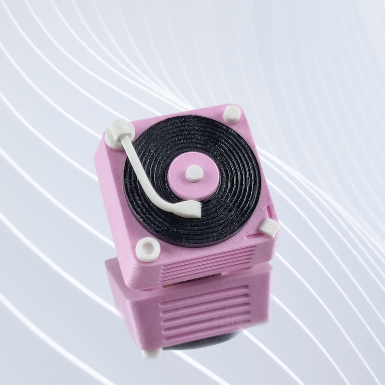 Handmade Record Player Keycap Artisan Keycaps for Cherry MX - Etsy