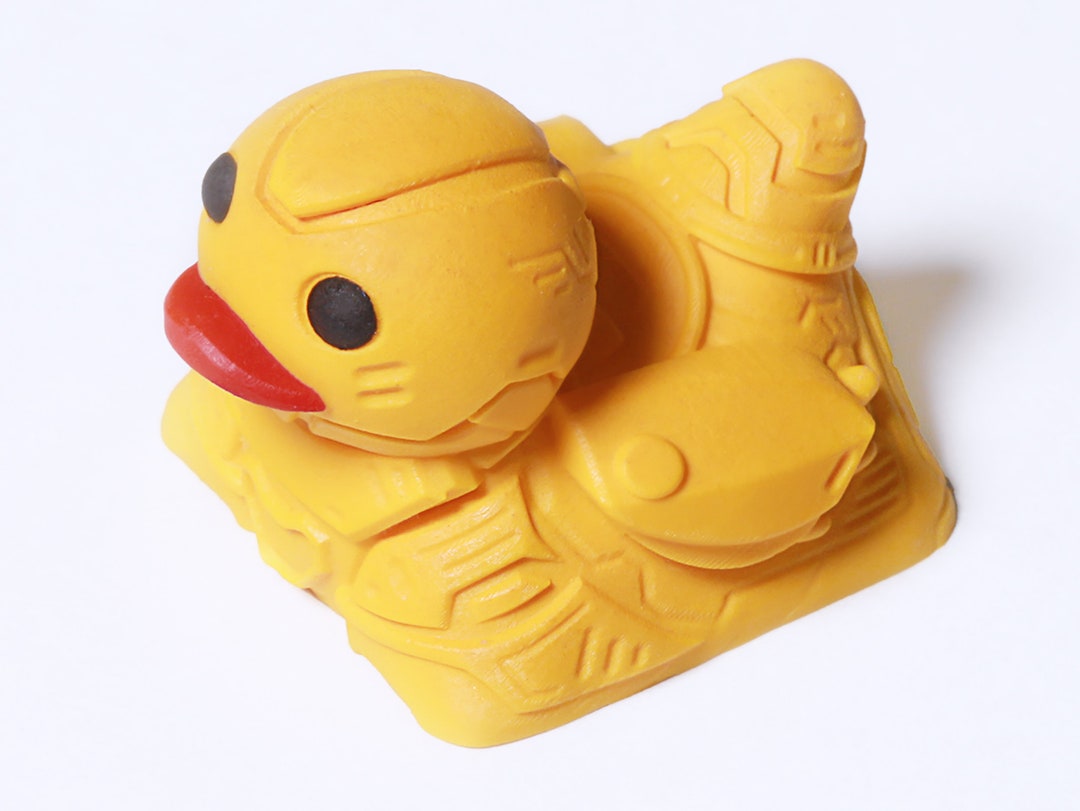 Mechaduck Duckey Duck Artisan Keycap for Cherry MX Keycap Mechanical ...
