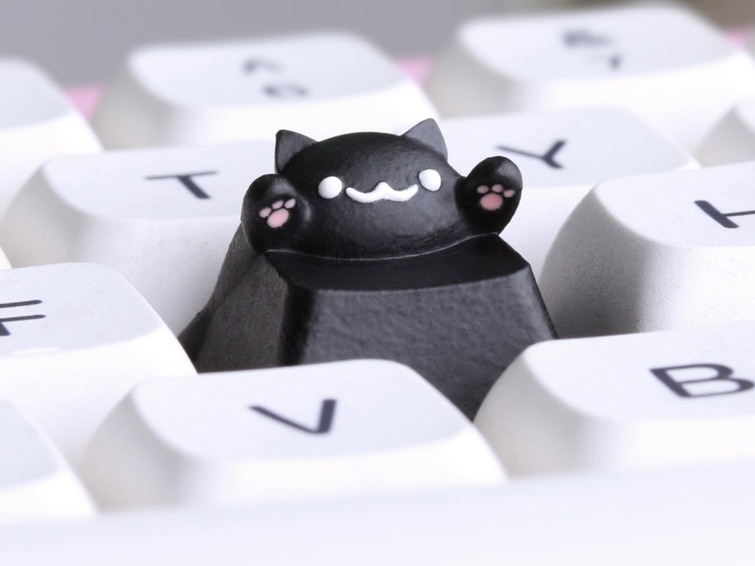 Catty Keycap bongo Cat Meme Inspired Bongo Cat Keycap Artisan Keycap ...
