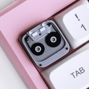 Cute Cassette Player Keycap - Artisan Keycap for Cherry MX Keycap ...