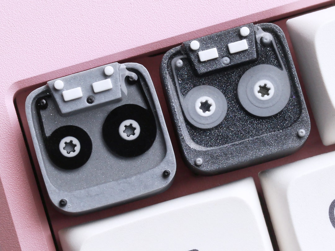 Cute Cassette Player Keycap - Artisan Keycap for Cherry MX Keycap ...