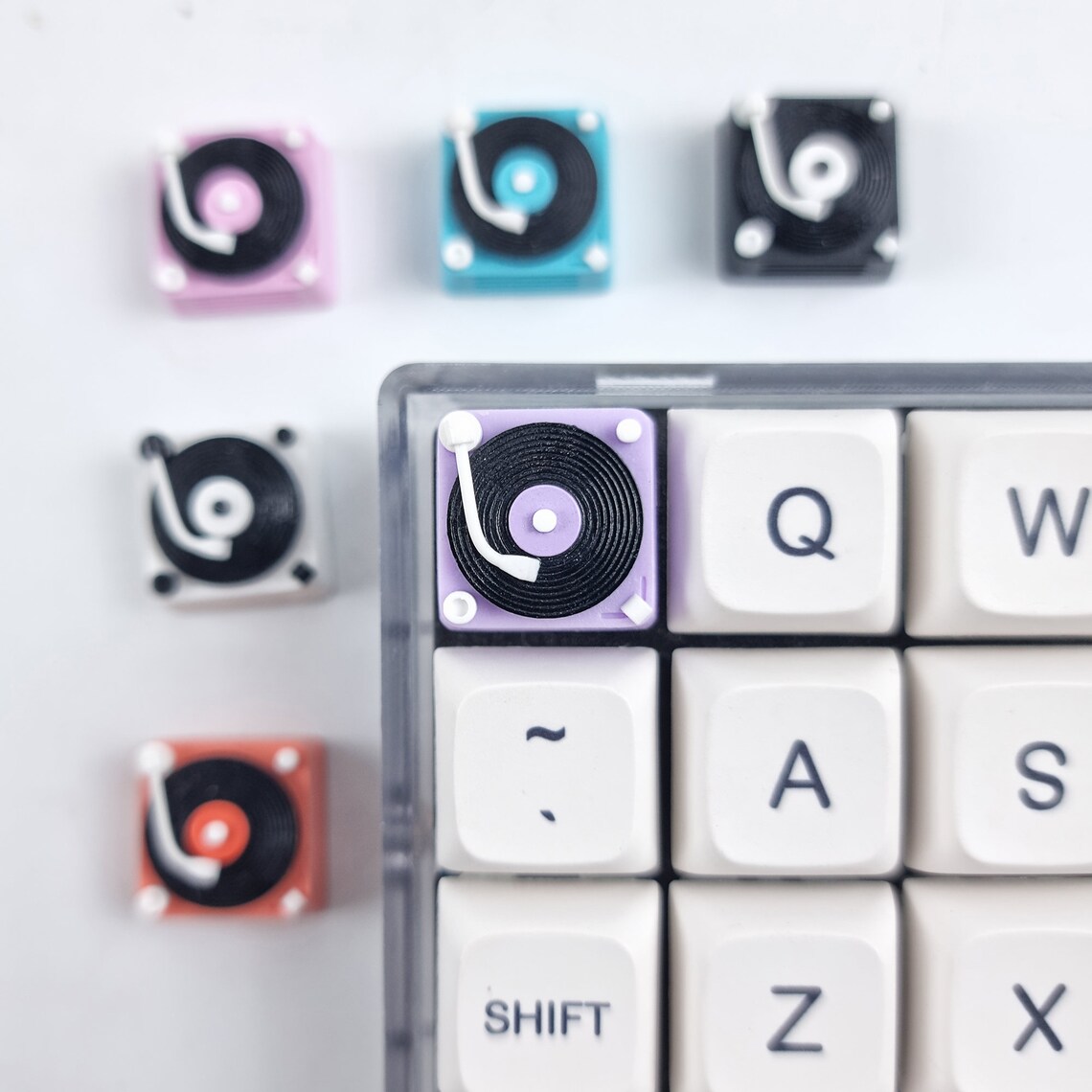 Handmade Record Player Keycap Artisan Keycaps for Cherry MX - Etsy