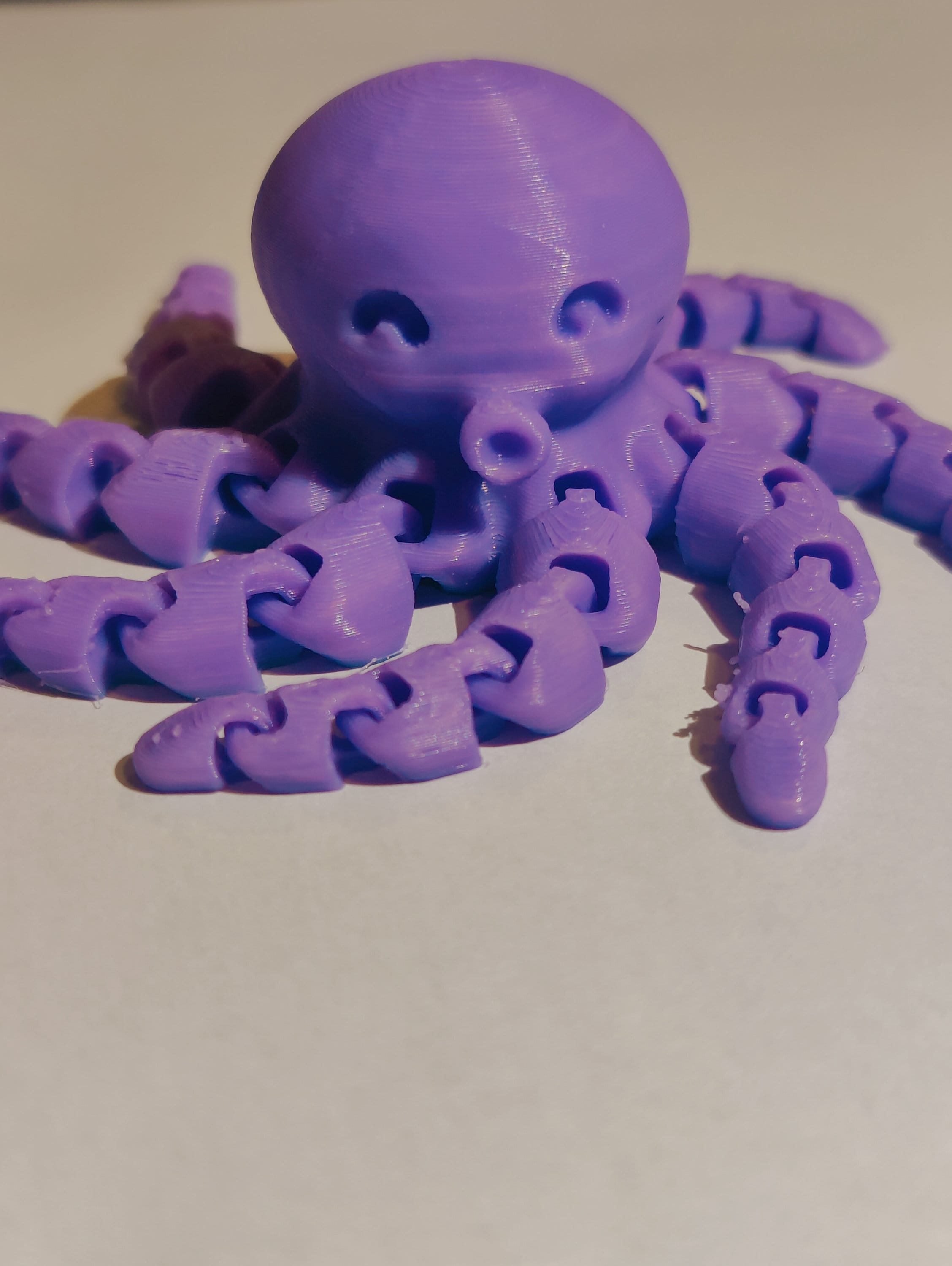 Octopus Fidget Toy Fun Kids Fidget Toy 3D Flexible Printed - Etsy