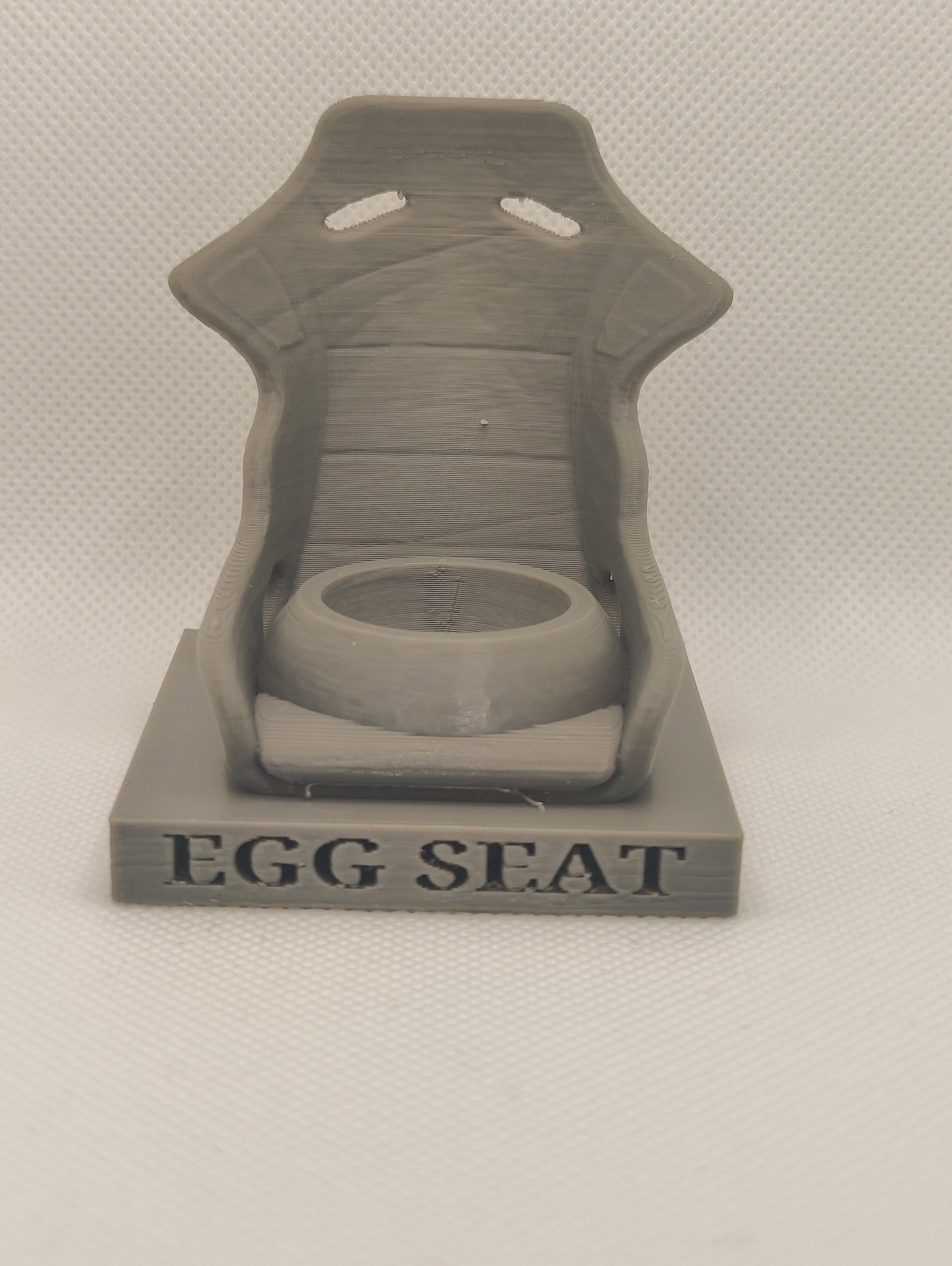 Egg Holder for Gamers, Gaming Egg Seat 3D Printed, Customisable Egg ...